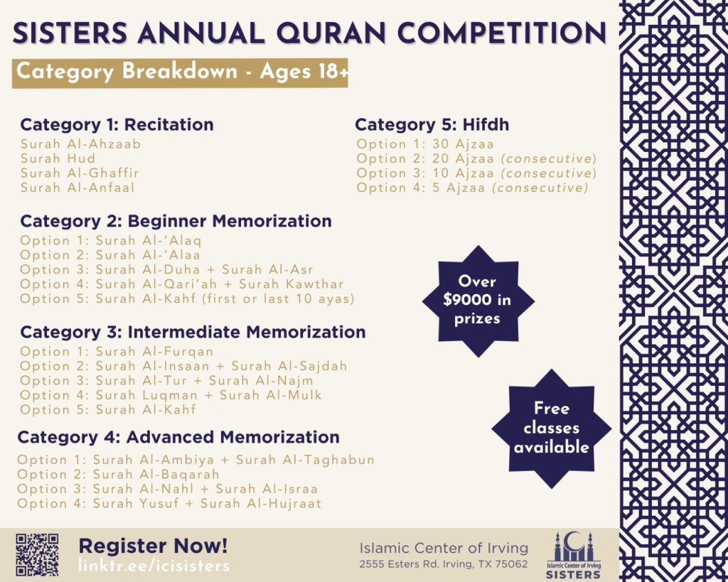 Sisters - Islamic Center of Irving