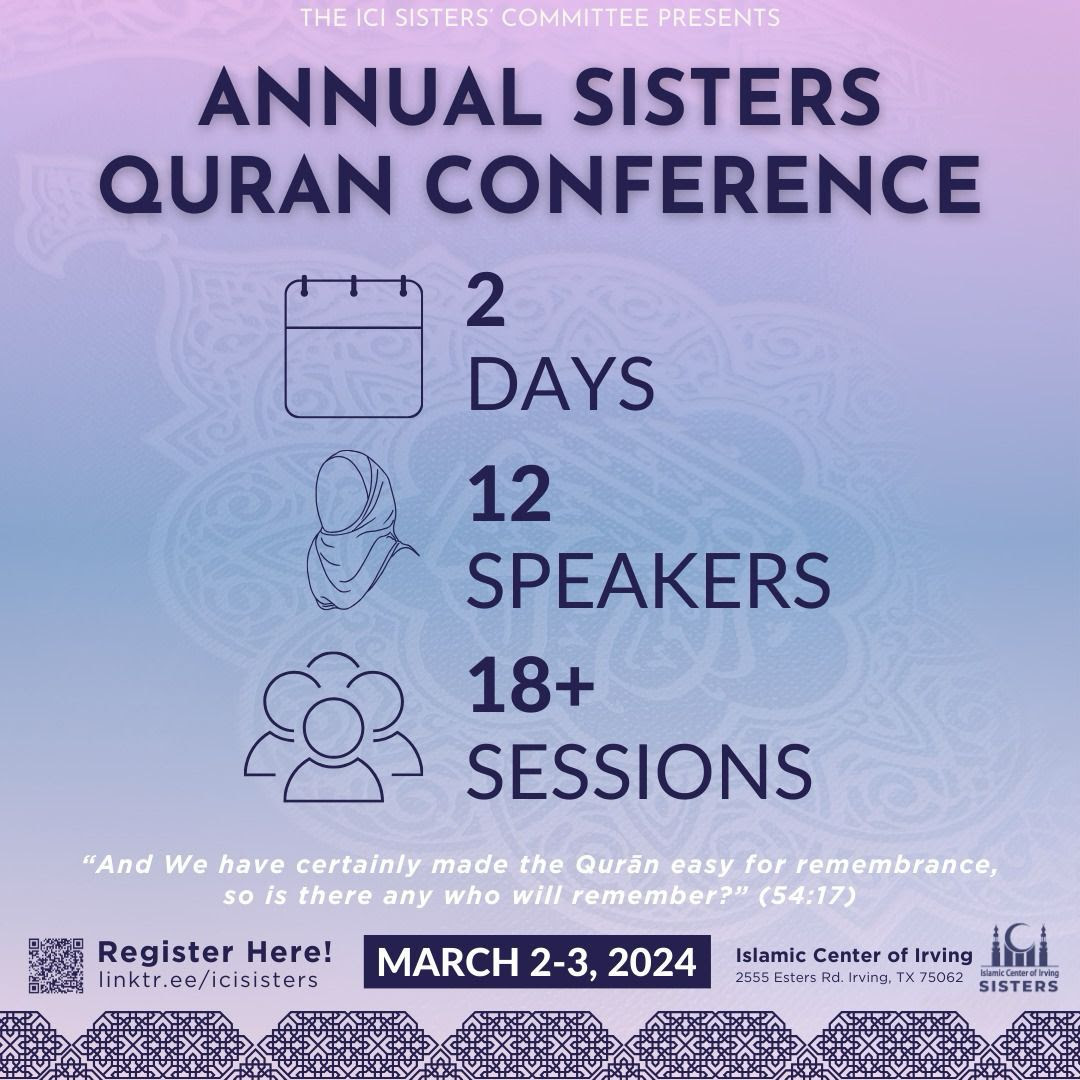 Islamic Center of Irving – 2555 Esters Road, Irving, TX